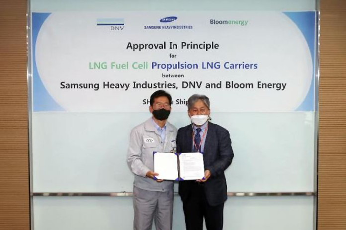 Samsung Heavy ottiene la certificazione della DNV per la nave GNL a ...