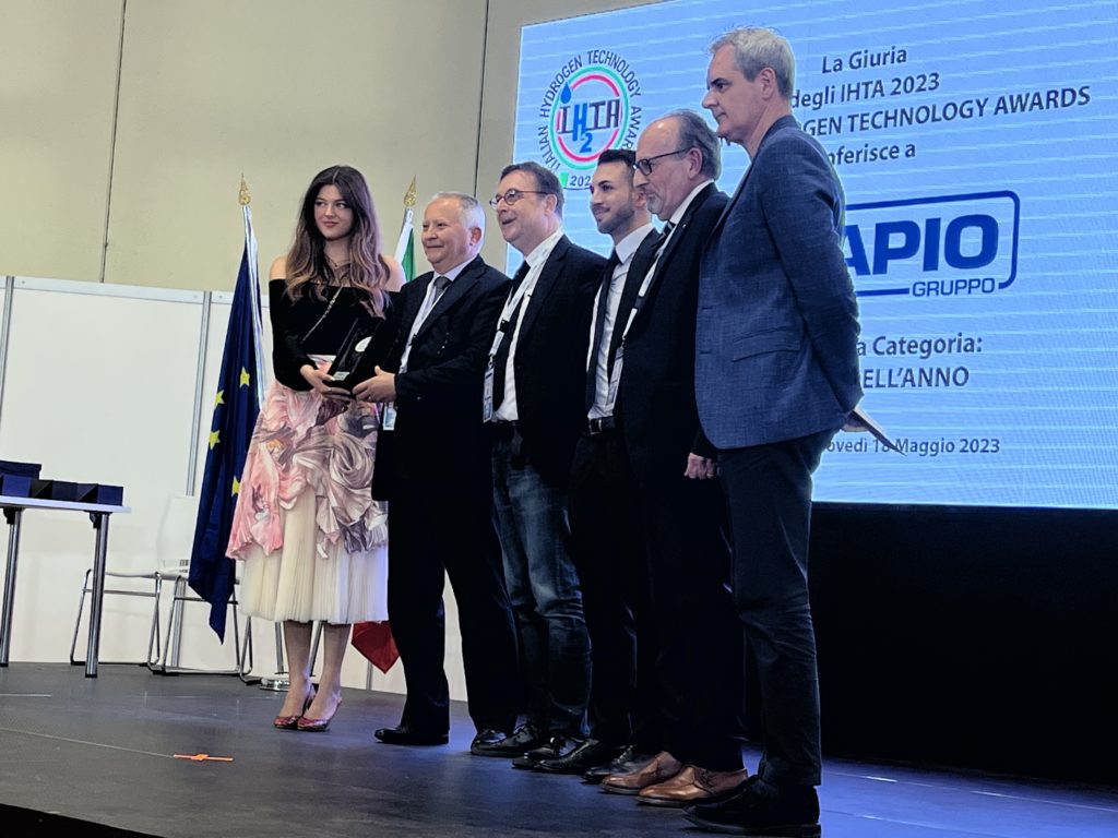 Gruppo Sapio vince il premio Progetto Idrogeno dell'Anno agli IHTA ...
