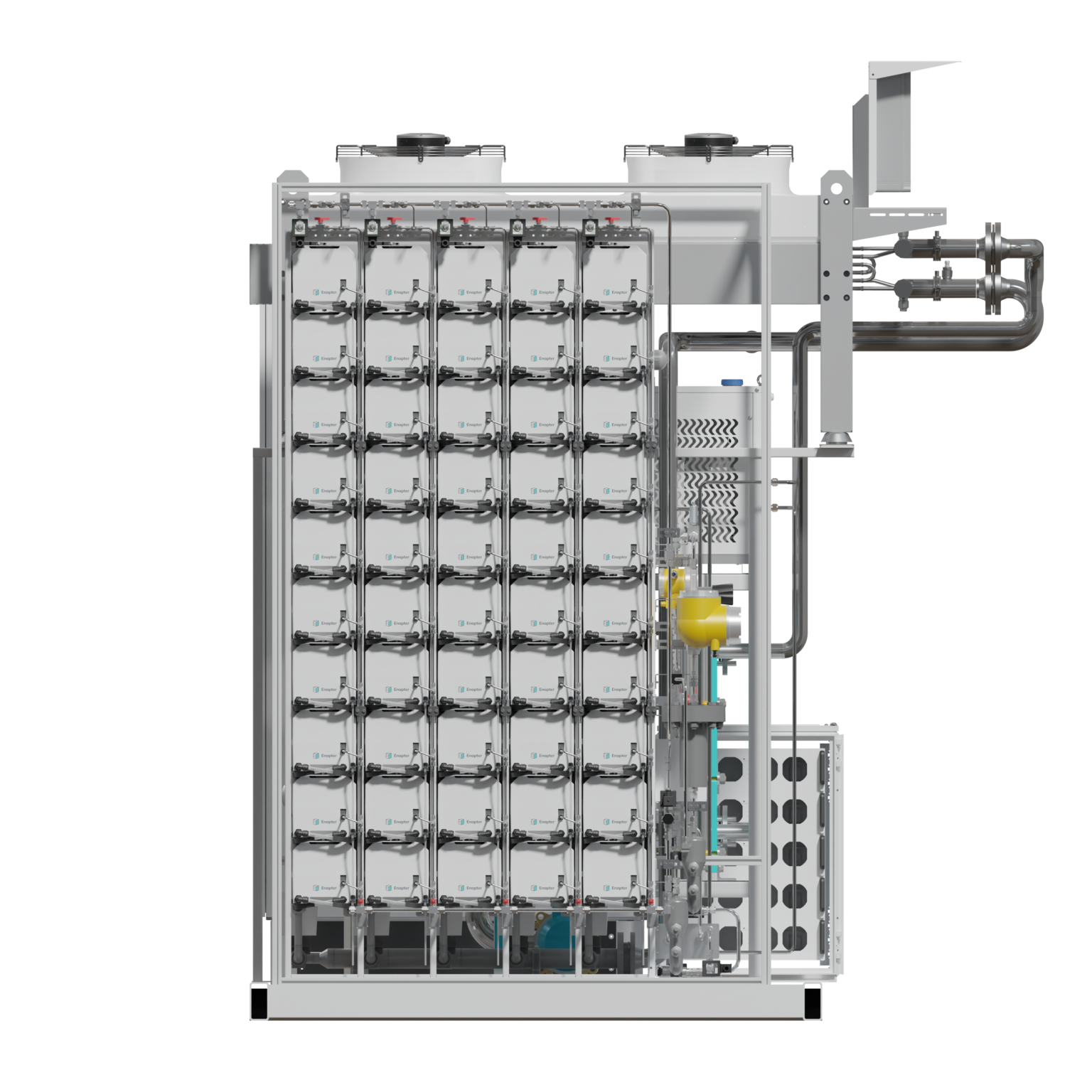 Enapter presenta il nuovo elettrolizzatore AEM Flex 120 - Hydrogen-news.it